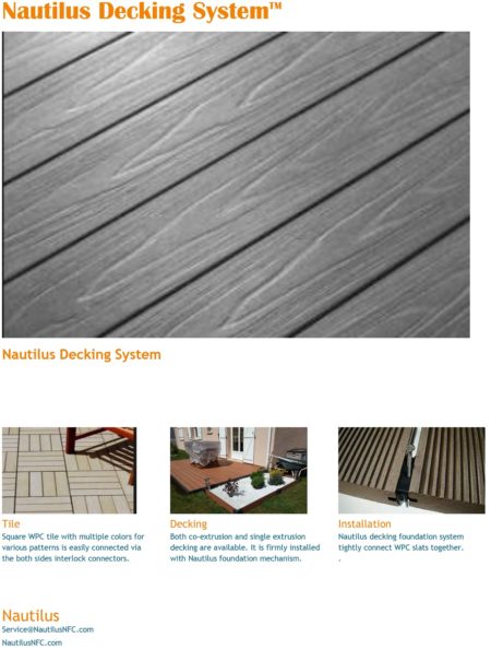 Nautilus Decking System – Nautilus